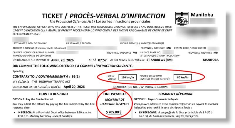 Late for work leads to $705 speeding ticket - PortageOnline.com - Local ...