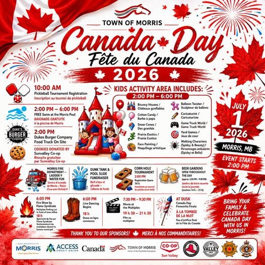 Canada Day celebrations happening across southeastern Manitoba ...