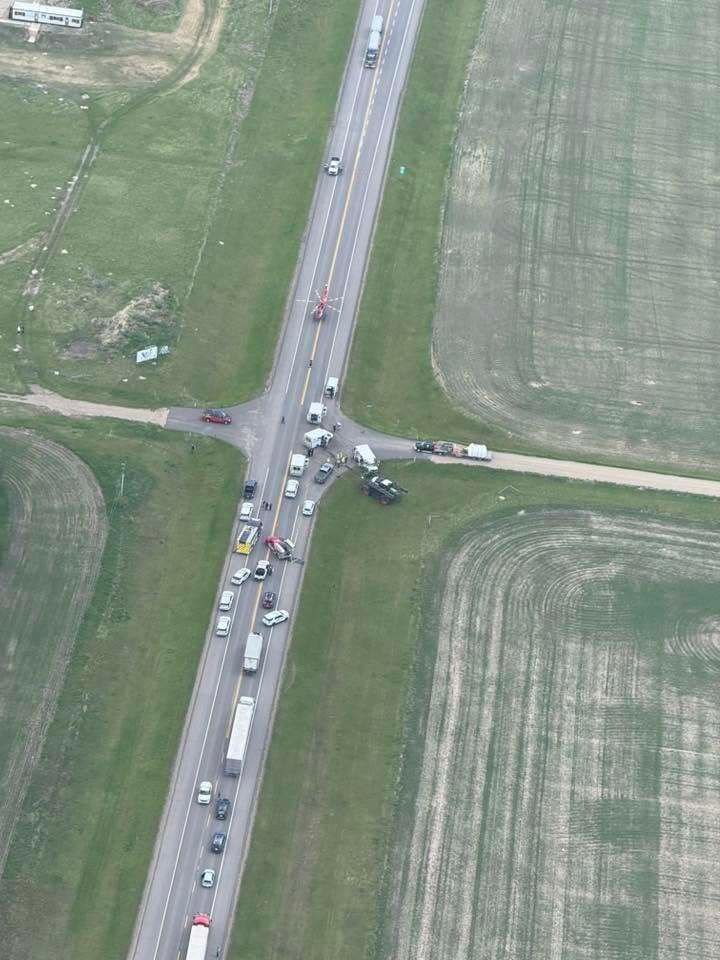 Update: Patient in critical condition after ambulance-tractor crash ...