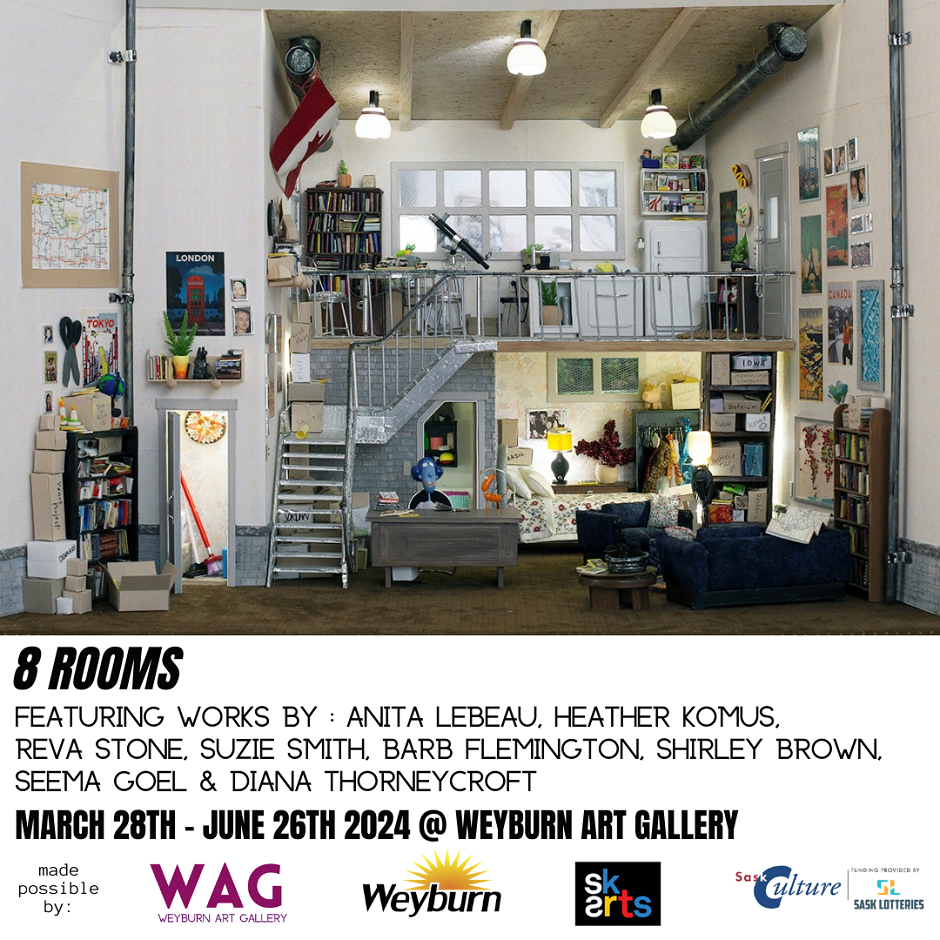 8 Rooms: New exhibition now on display at the Weyburn Art Gallery ...