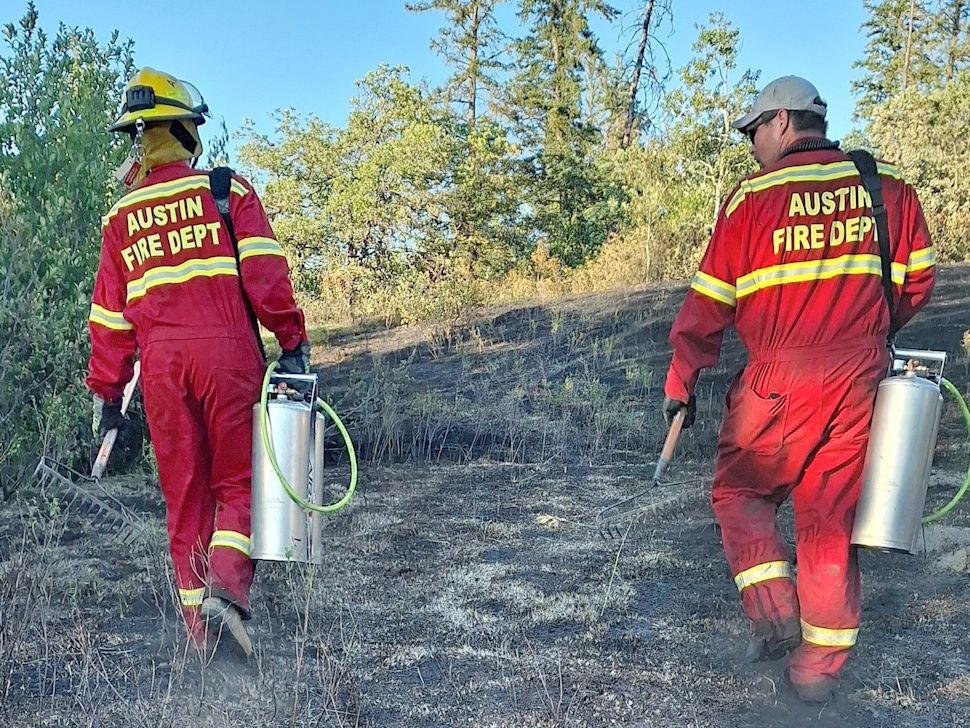 Mutual aid needed for large grass fire near Austin - PortageOnline.com ...