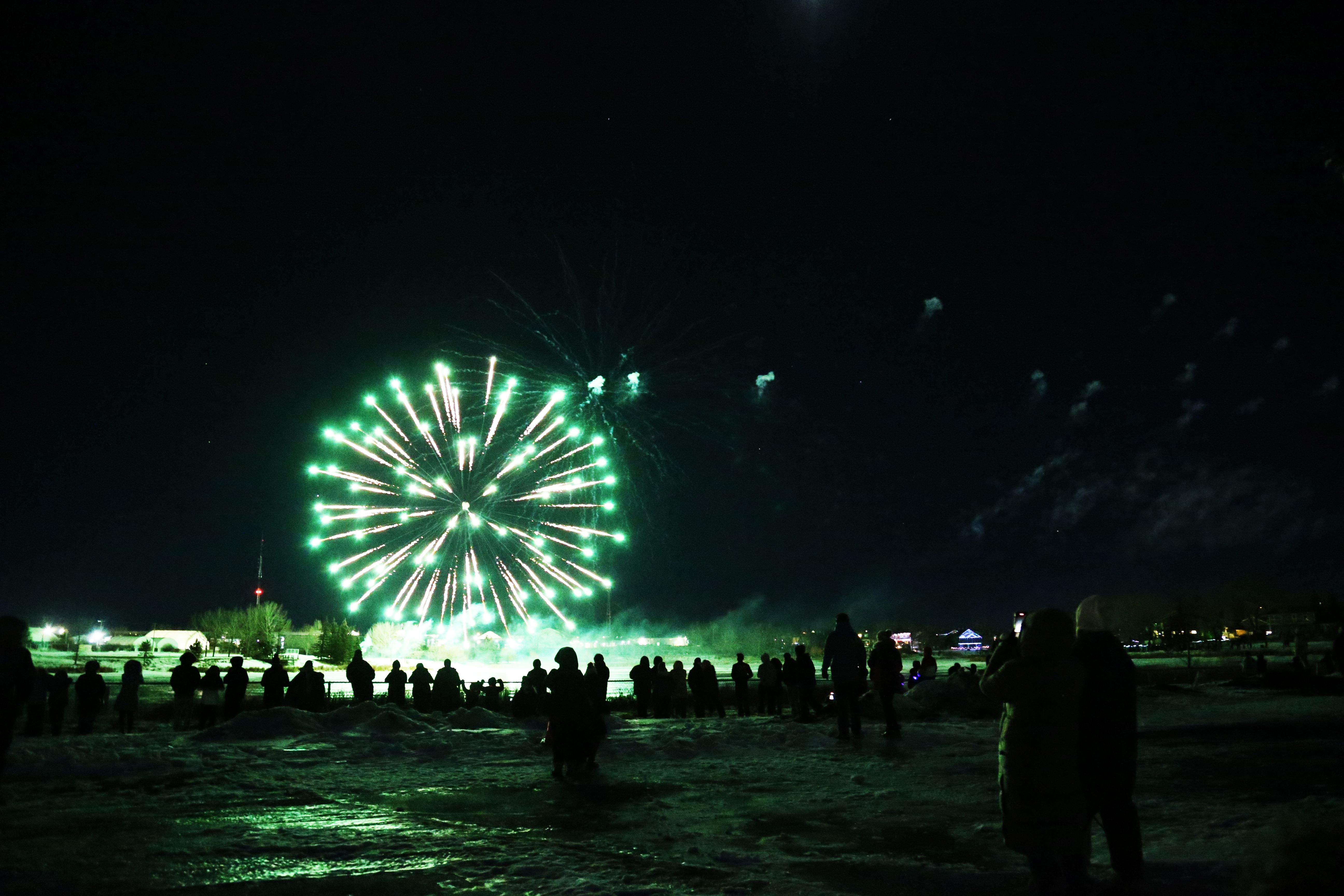Airdrie wraps up 2025 with early fireworks and a winter night together ...
