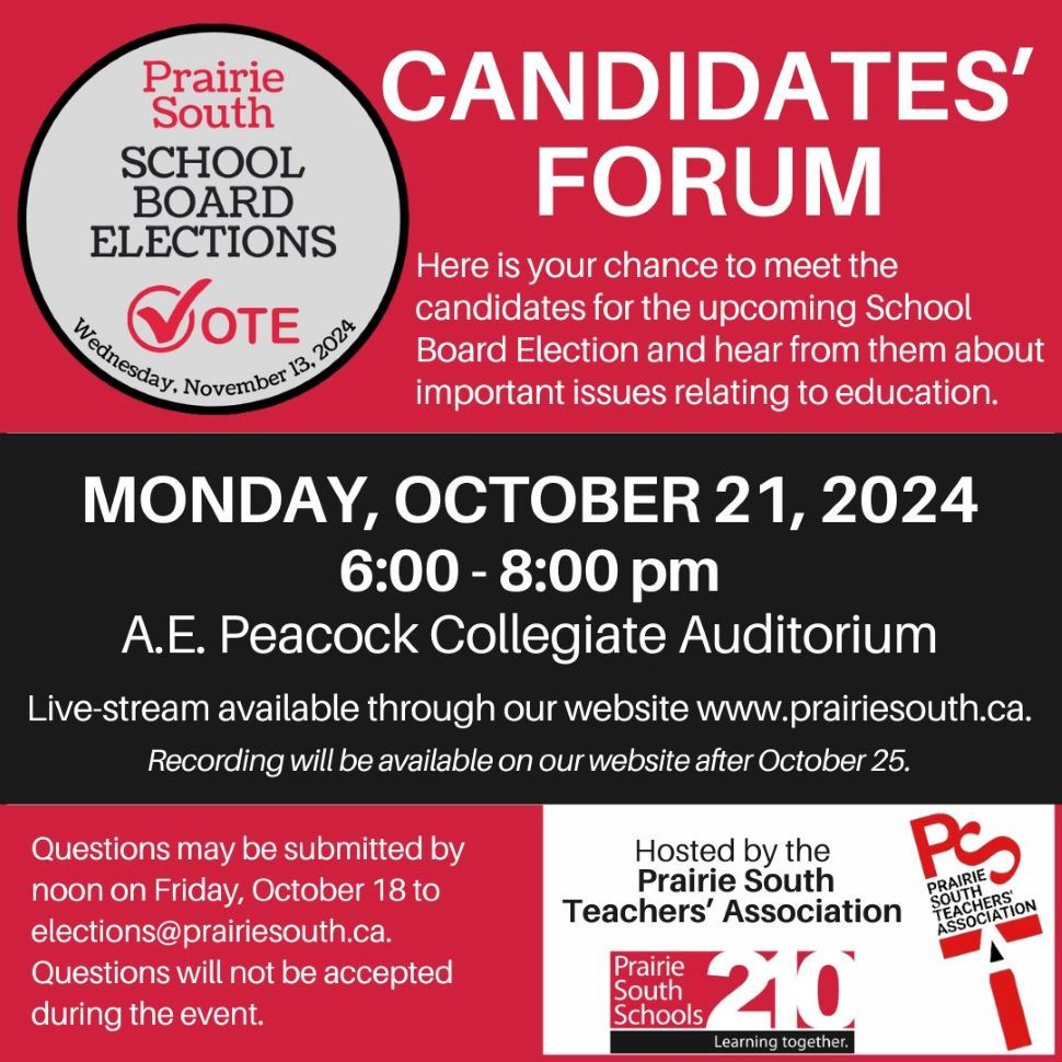 Meet your school board candidates in upcoming forum - DiscoverMooseJaw ...