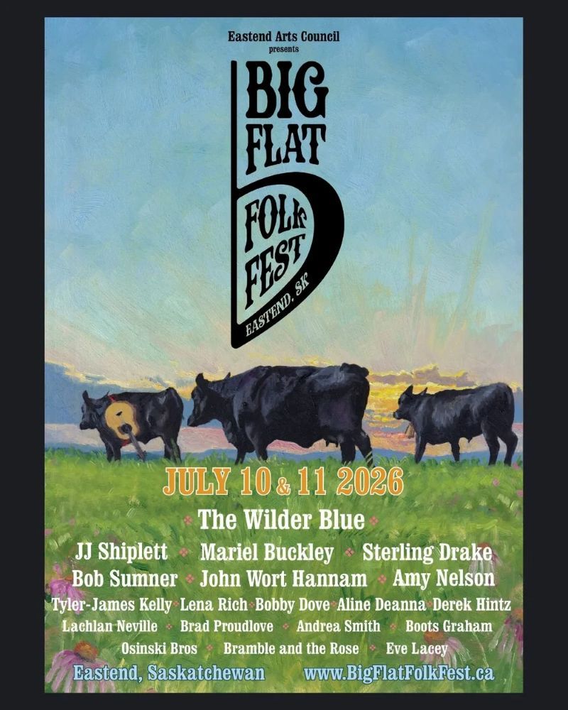 Big Flat Folk Fest announces 2026 lineup - SwiftCurrentOnline.com ...