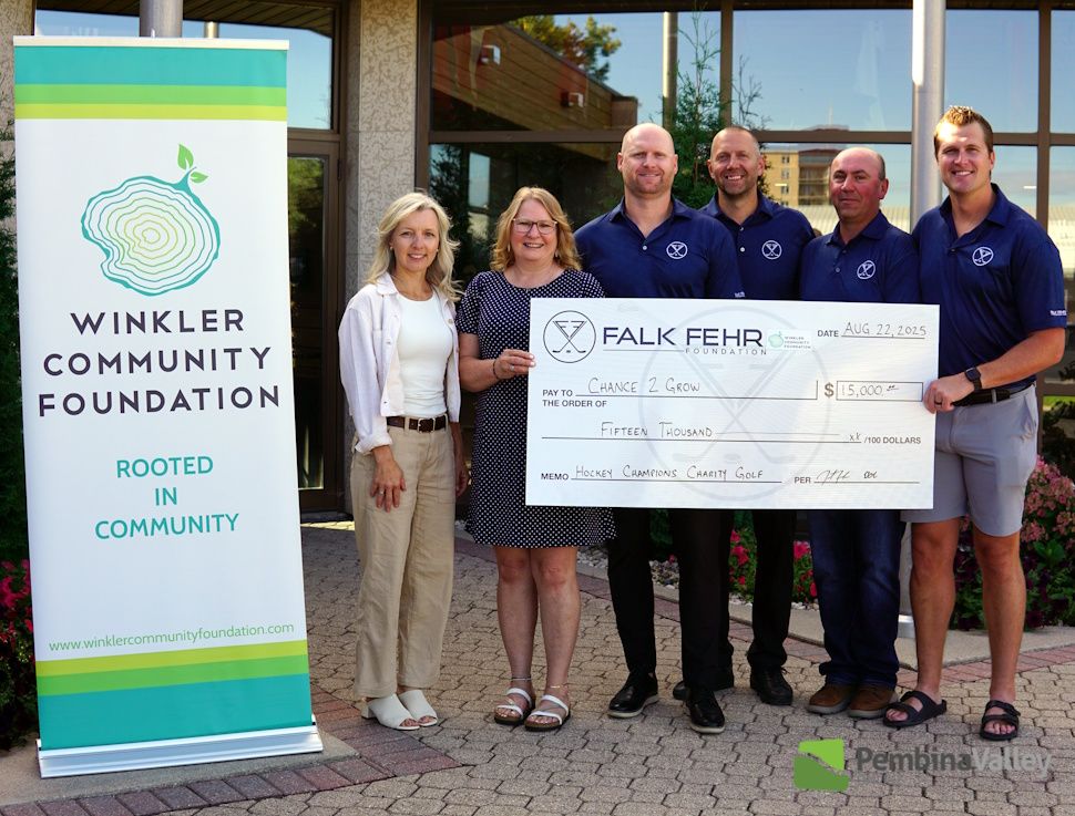 Falk Fehr Foundation presents $60,000 to local charities ...