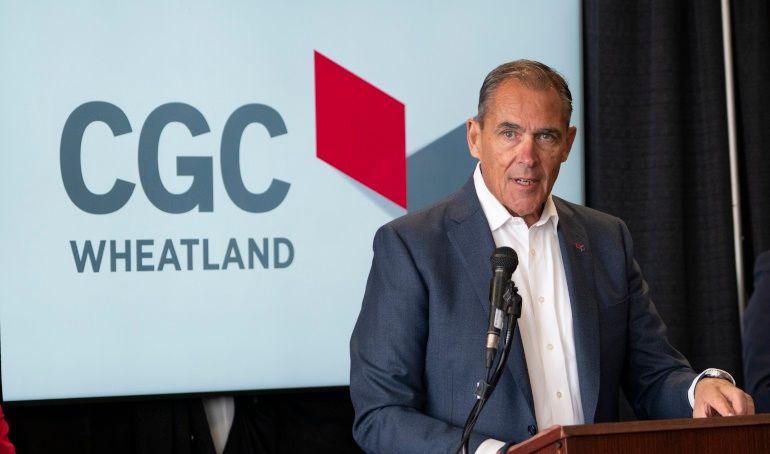 CGC breaks ground on $210 million manufacturing plant in Wheatland ...