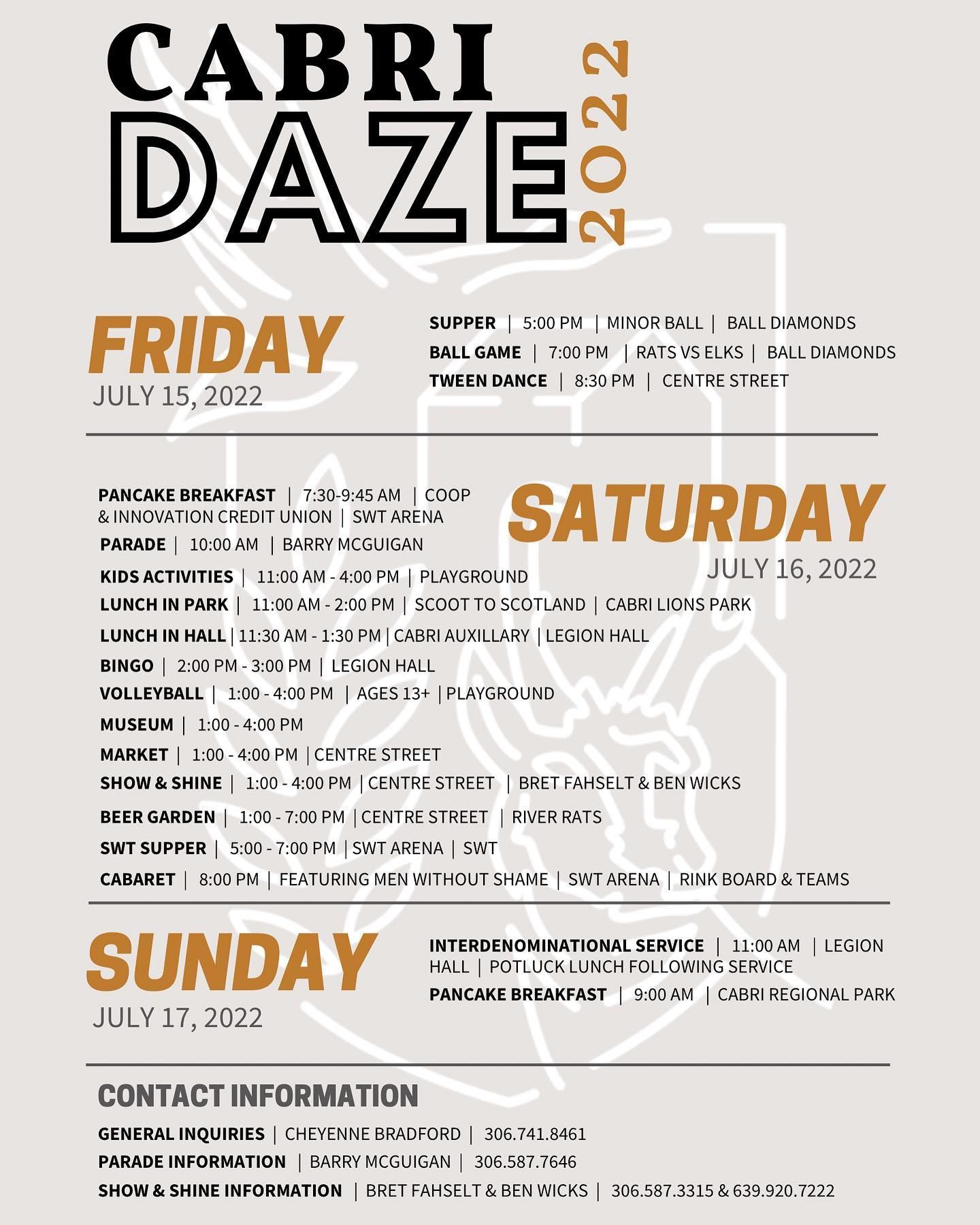 Your guide to fesitval fun in the southwest! - SwiftCurrentOnline.com ...