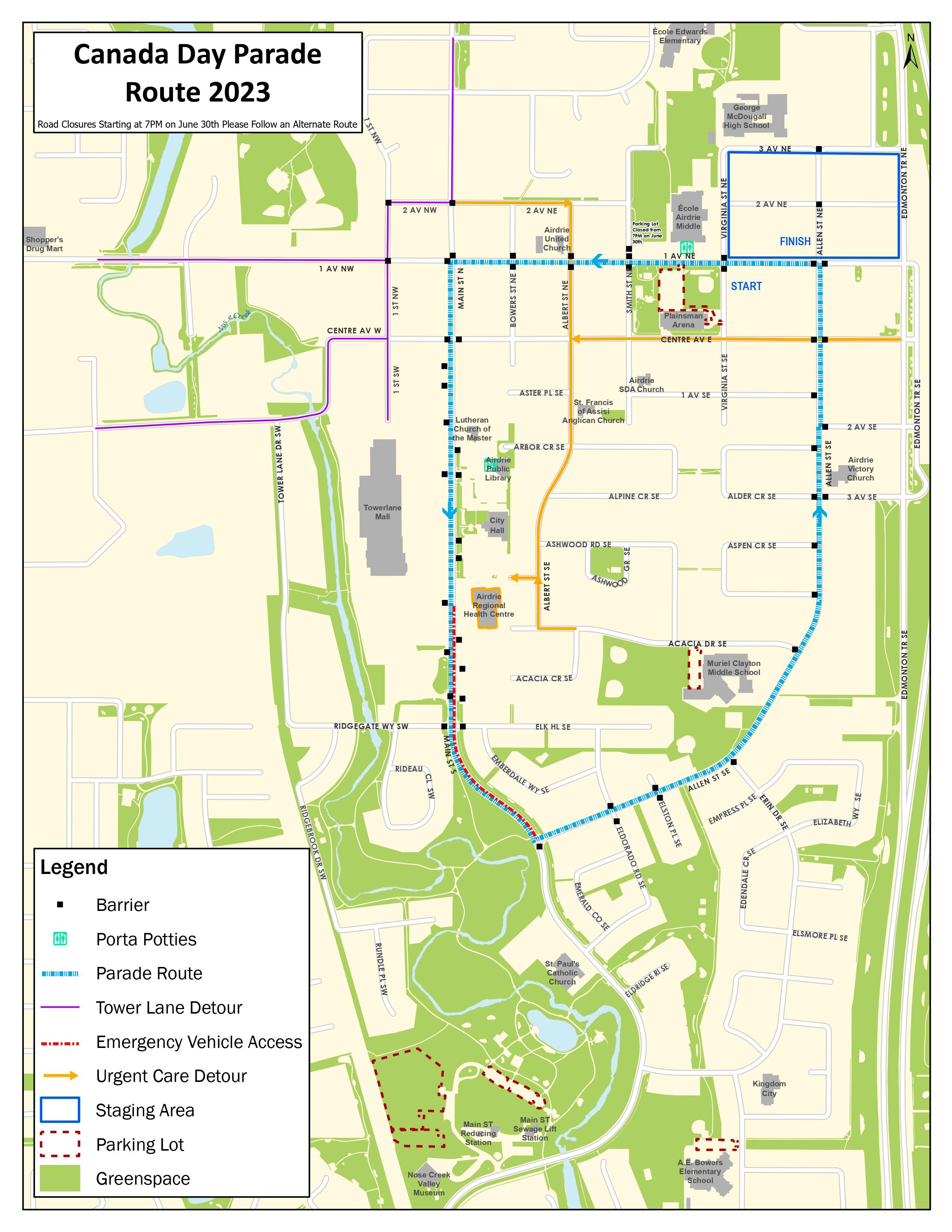 Airdrie's Canada Day Parade route announced - DiscoverAirdrie.com - Local News, Weather, Sports ...