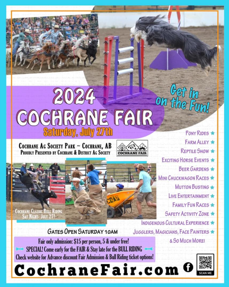 Cochrane Fair back for 2024 - CochraneNow: Cochrane, Alberta's latest ...