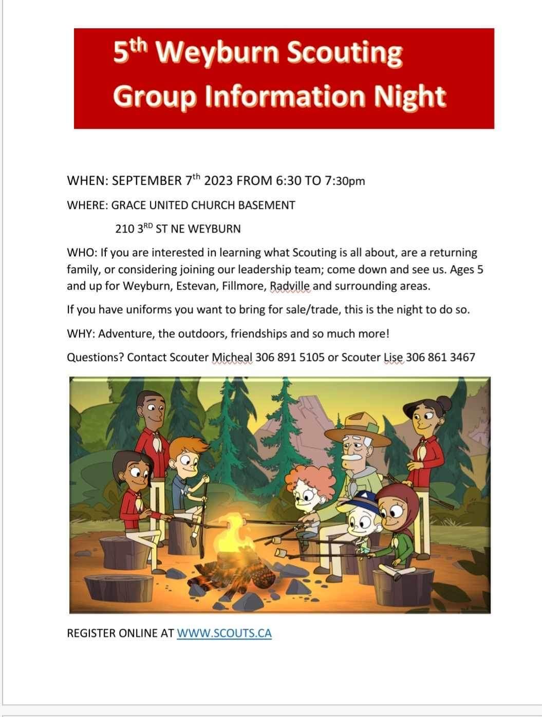 Scouting information night this Thursday for potential members, leaders ...