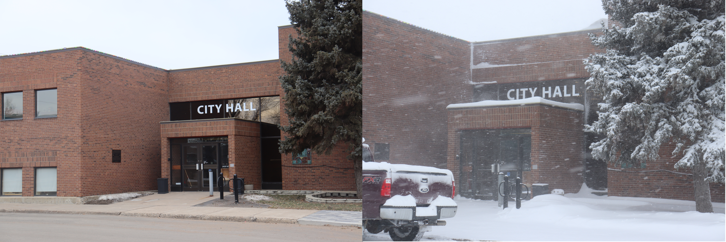 See the before and after of February's biggest snowstorm around Estevan ...
