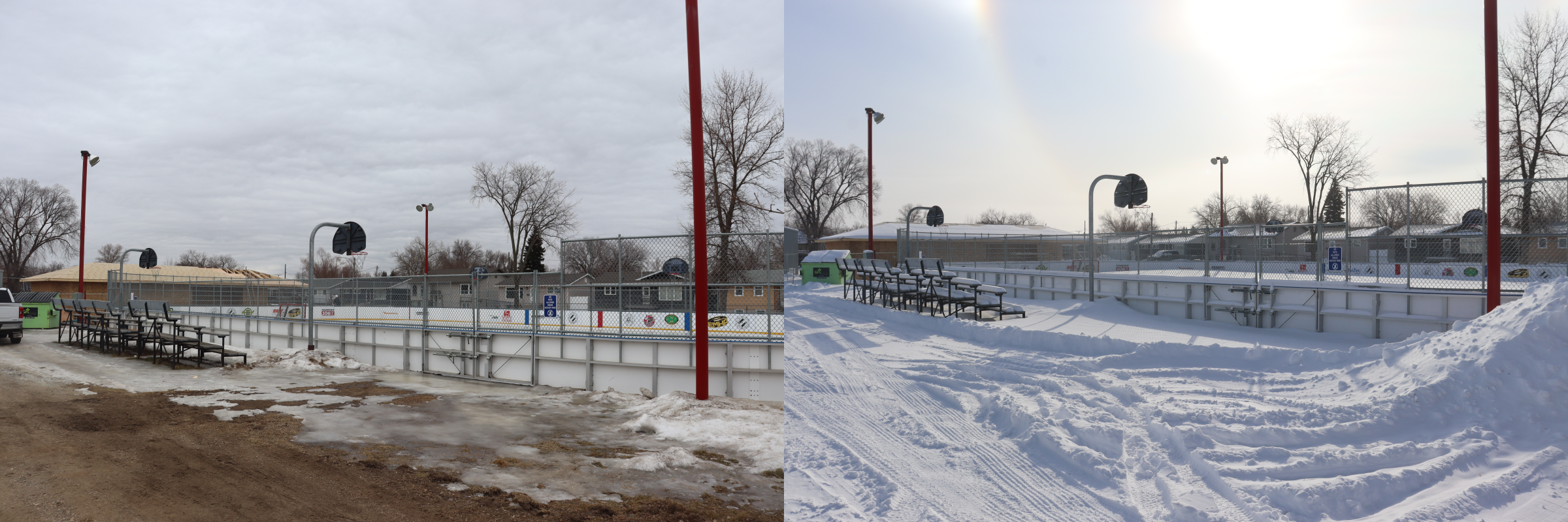 See the before and after of February's biggest snowstorm around Estevan ...