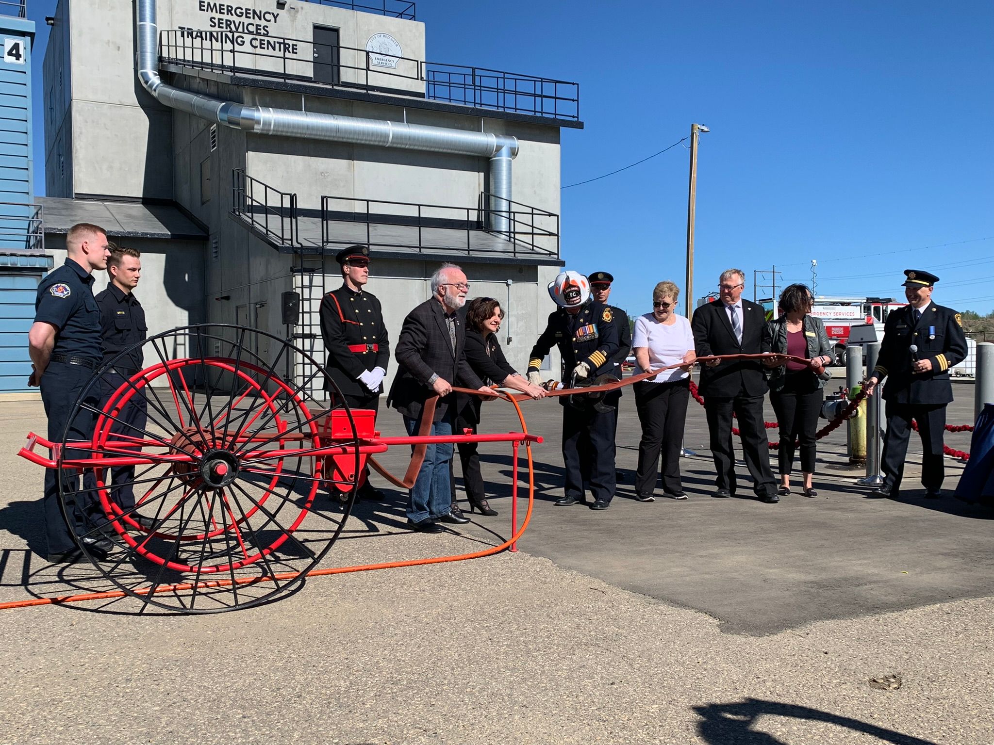 4.3 Million dollar training tower officially opens ...