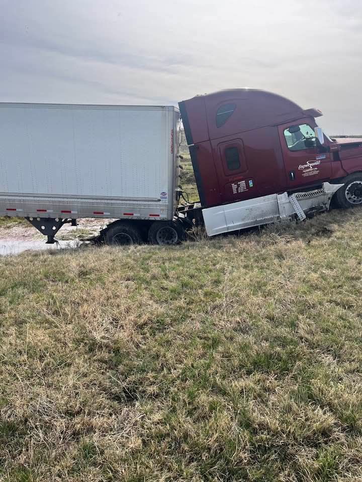 Semi hits creek off Trans-Canada Highway - SwiftCurrentOnline.com ...