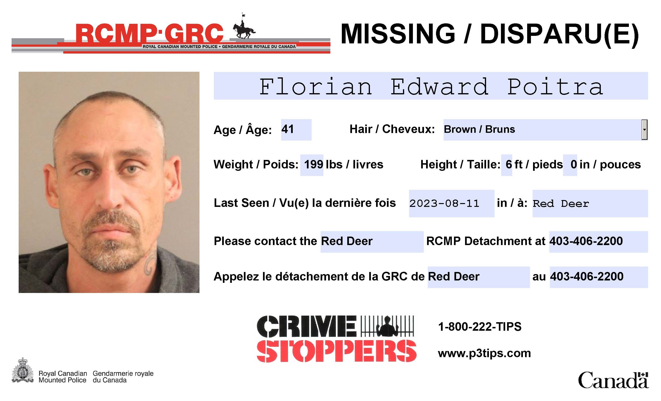 UPDATE: Located (RCMP request assistance in locating 41-year-old ...