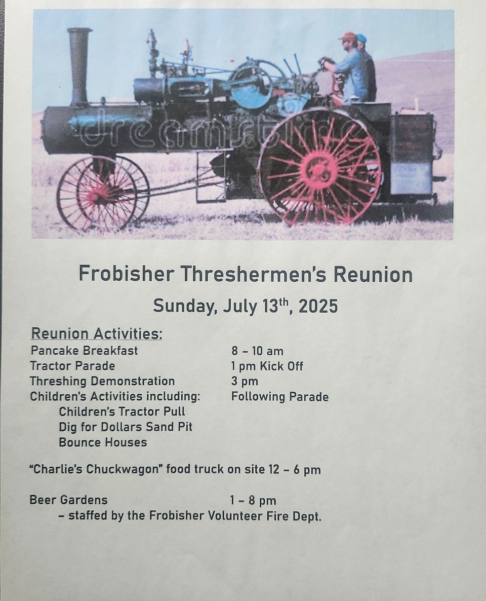 Take a trip BACK IN TIME in Frobisher for their annual Threshermen's ...