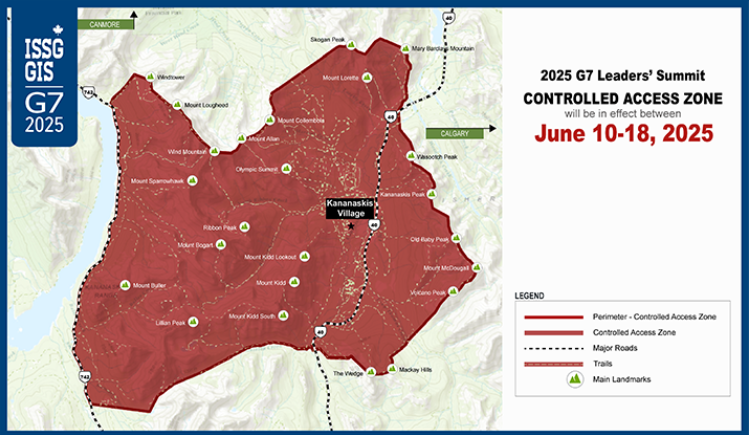 Kananaskis security zone map unveiled ahead of G7 summit - CochraneNow ...