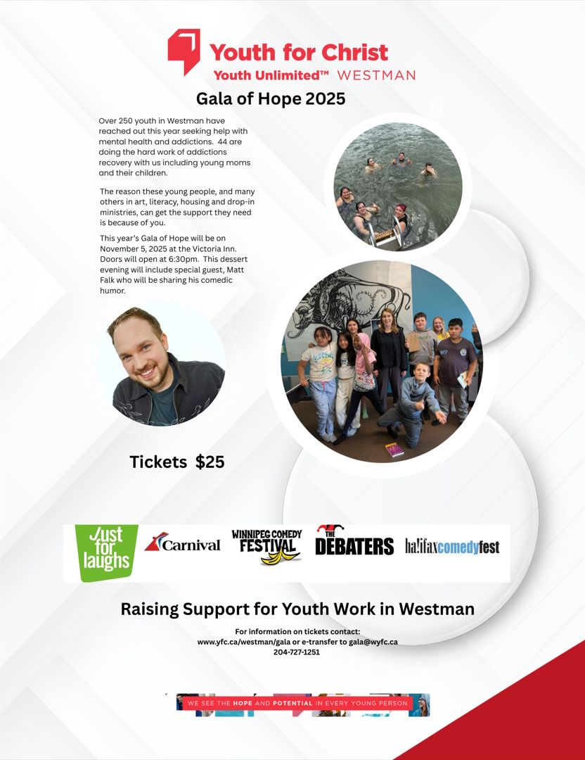 Faith, Music, and Mission: Westman YFC raises support for youth program ...