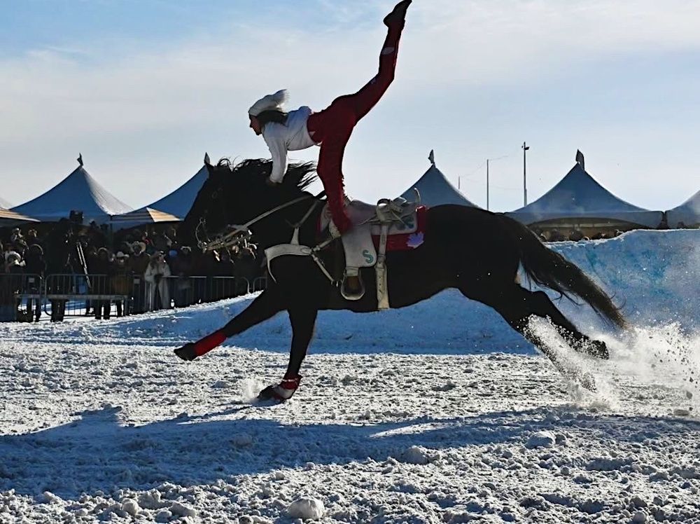 Strathmore trick rider Gracie Piper conquers snow and nerves at ...