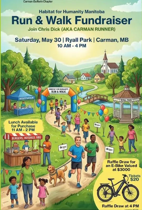 Habitat for Humanity Carman Chapter sets May 30 for Run & Walk ...