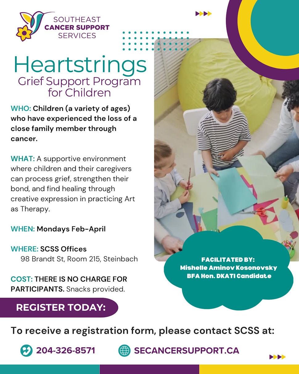 Children’s grief support program uses art for healing and comfort ...