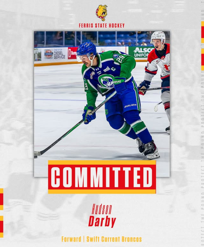Swift Current's Hudson Darby headed to Ferris State ...