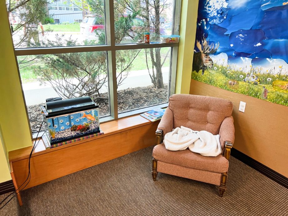 Mary C. Moore Public Library celebrates Splouffe the goldfish's 14th ...
