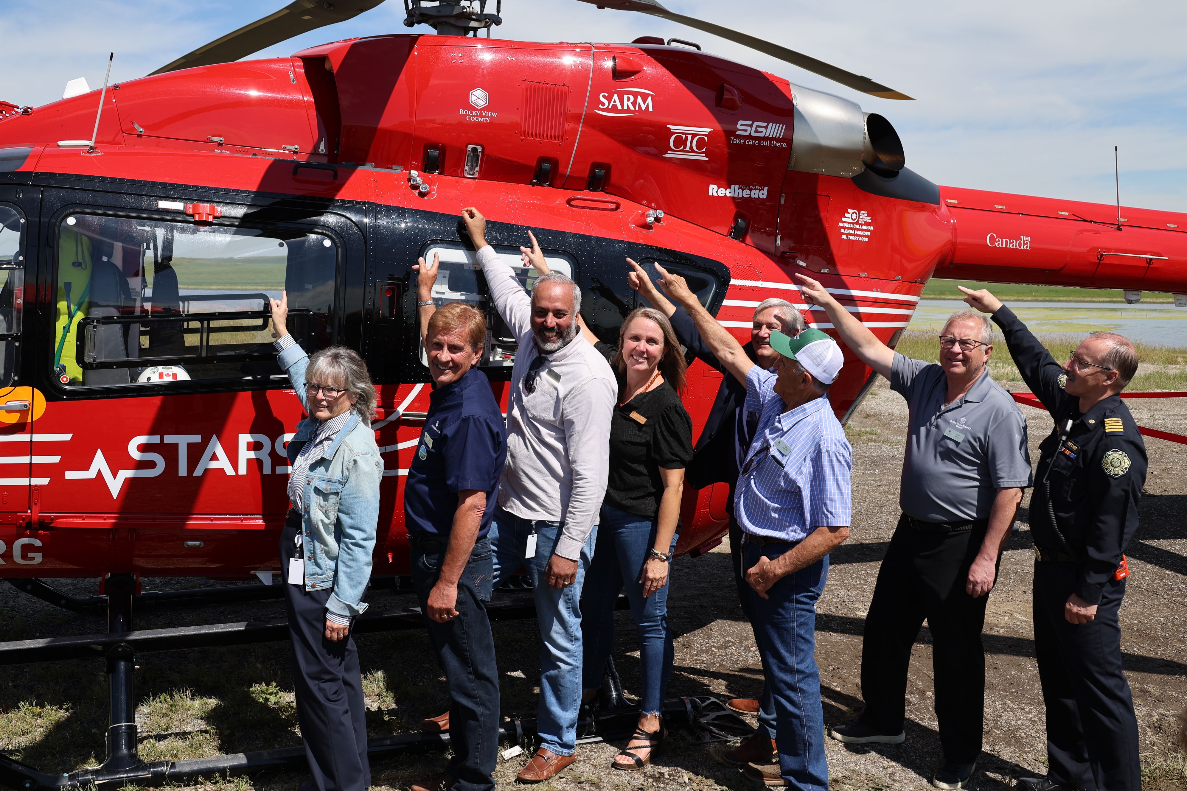 Rocky View County celebrates $1M milestone supporting STARS ...