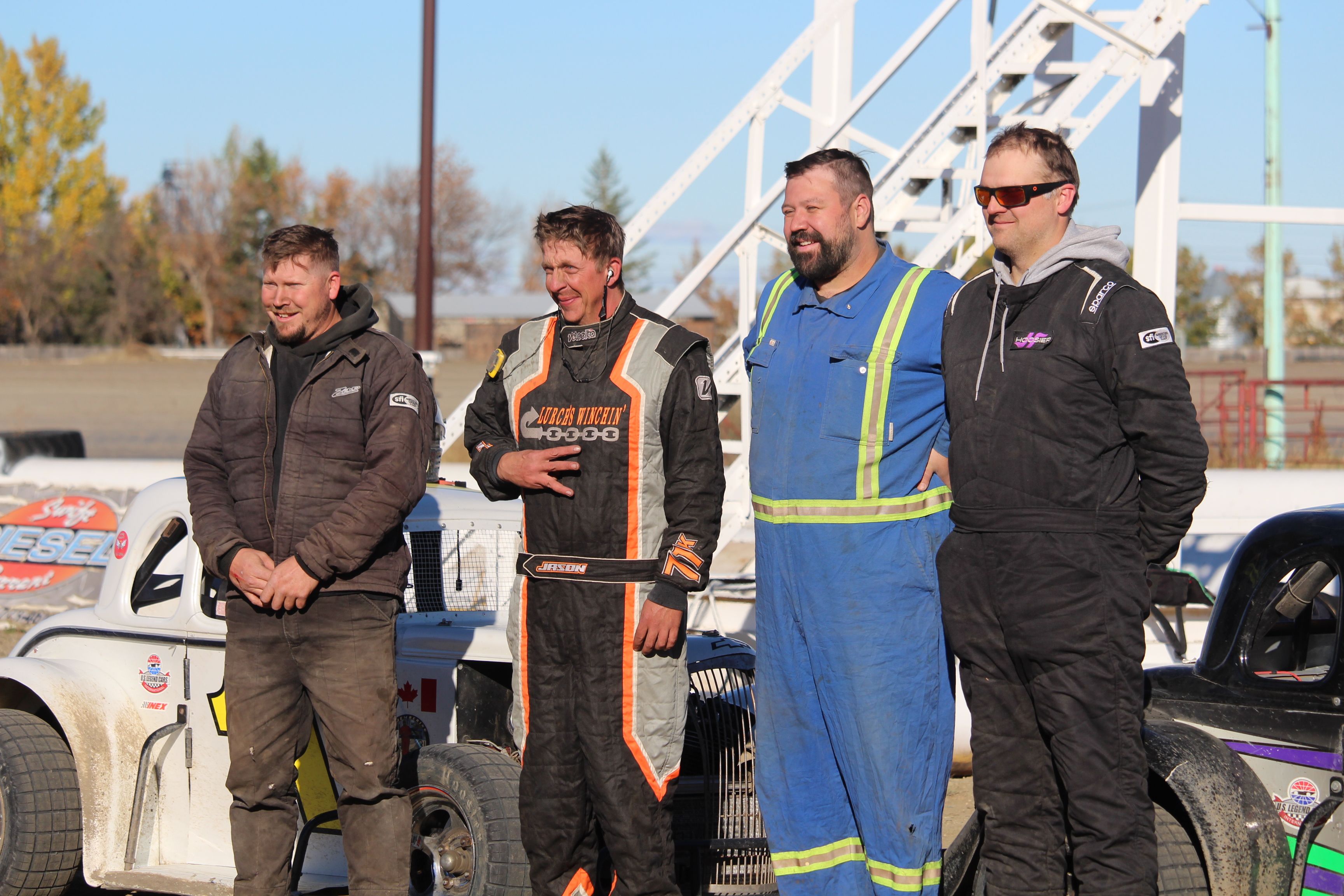 Nitty gritty dirt racing during make up stock car races ...