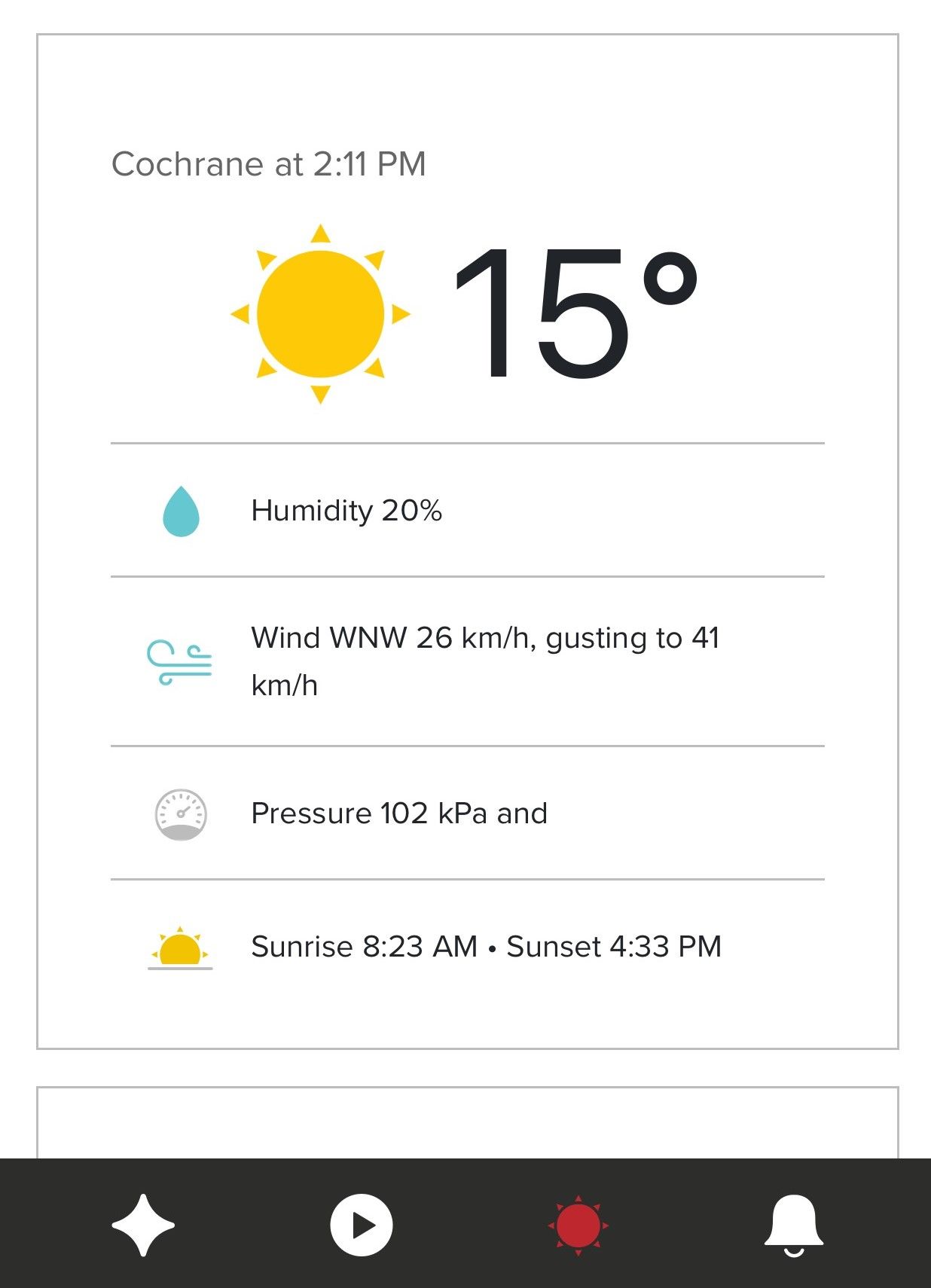 Cochrane shatters weather record! - CochraneNow: Cochrane, Alberta's ...