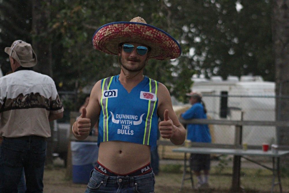 Running with the Bulls fills the stands at the Strathmore Stampede ...