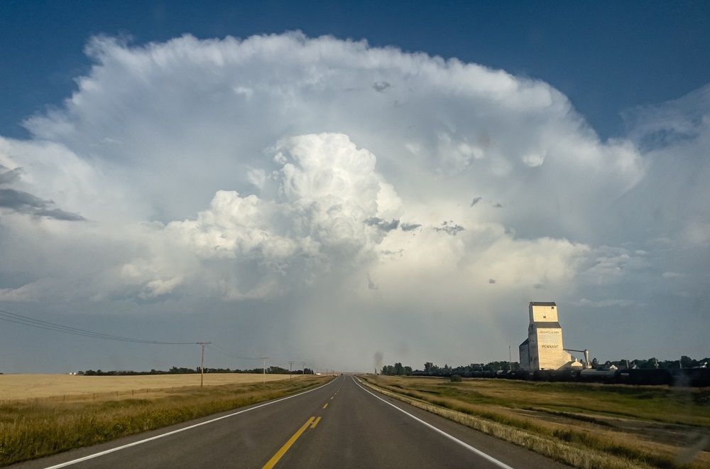 Storm threat continues through the week for the prairies ...