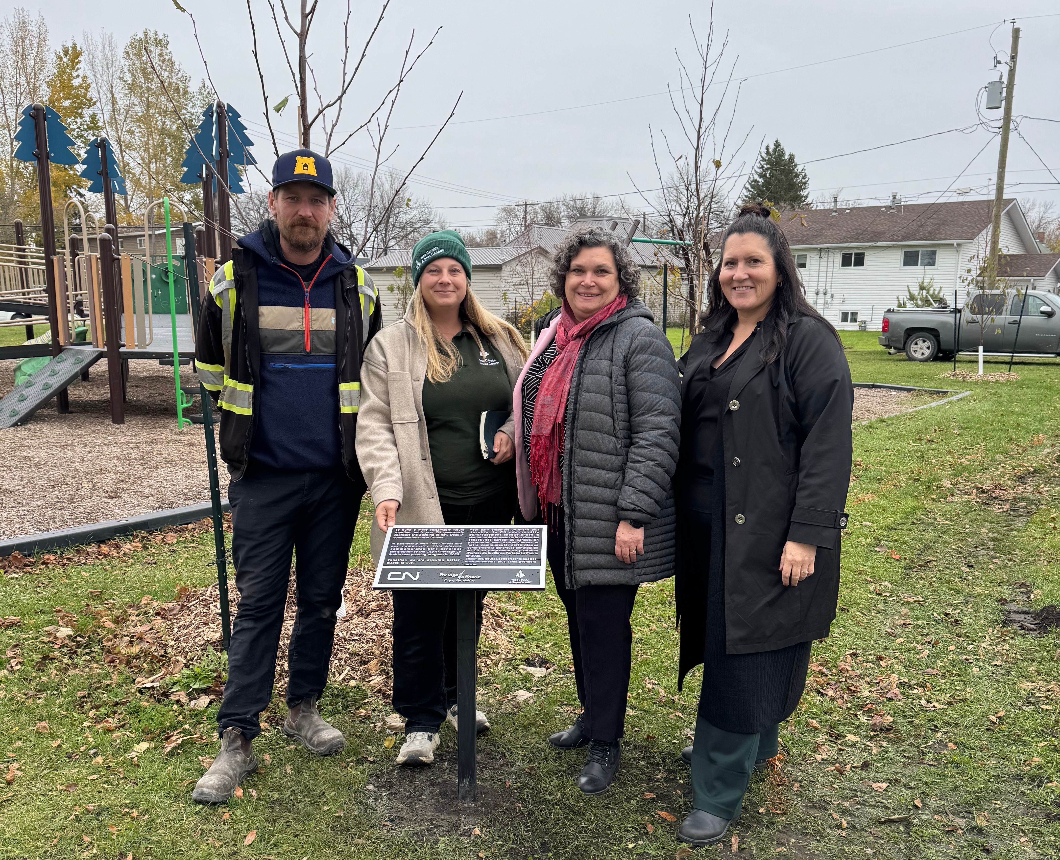 City and Tree Canada celebrate partnership for tree-planting project at ...