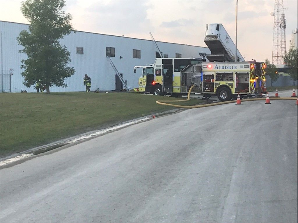 Airdrie fire department responds to weekend industrial fire ...
