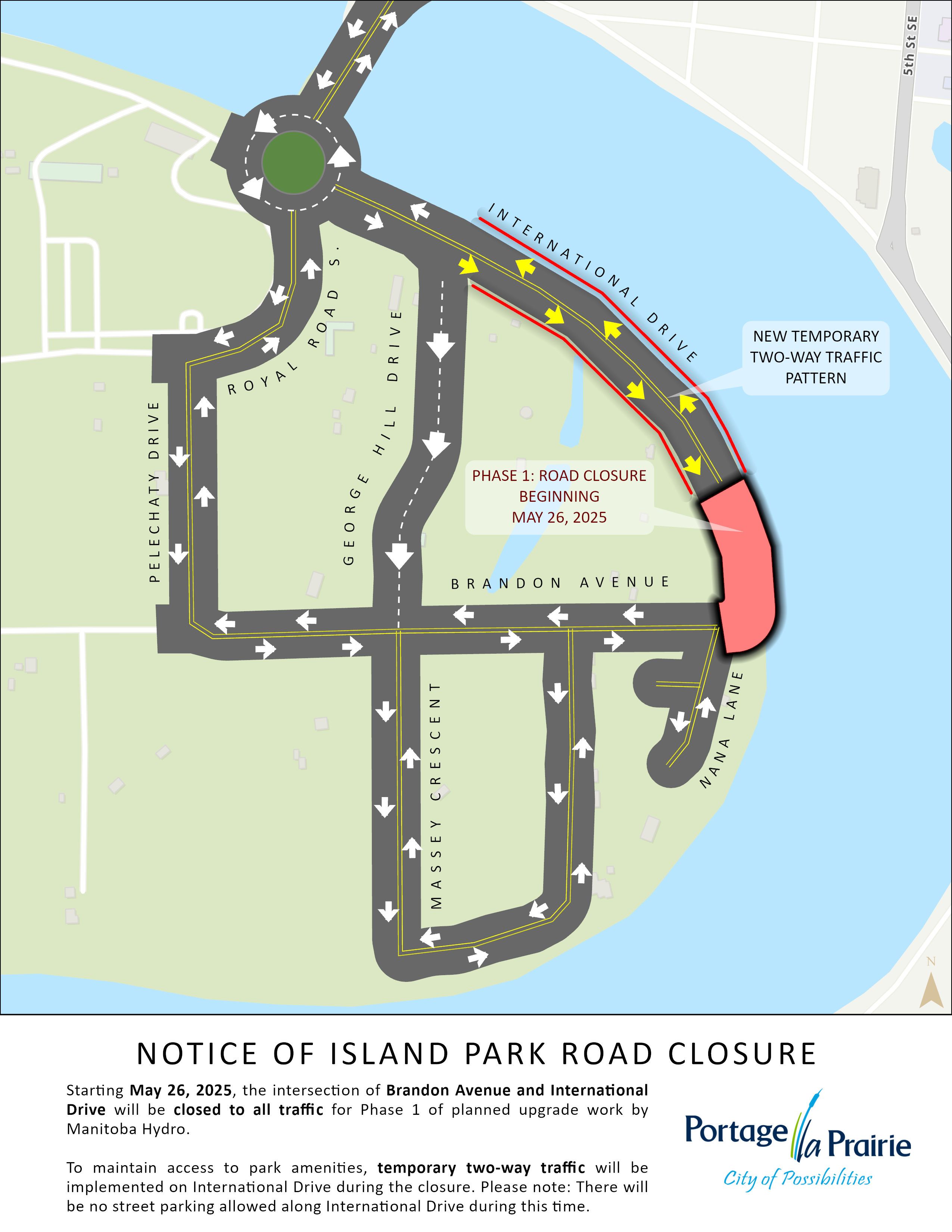 Temporary road changes planned for Island infrastructure project ...