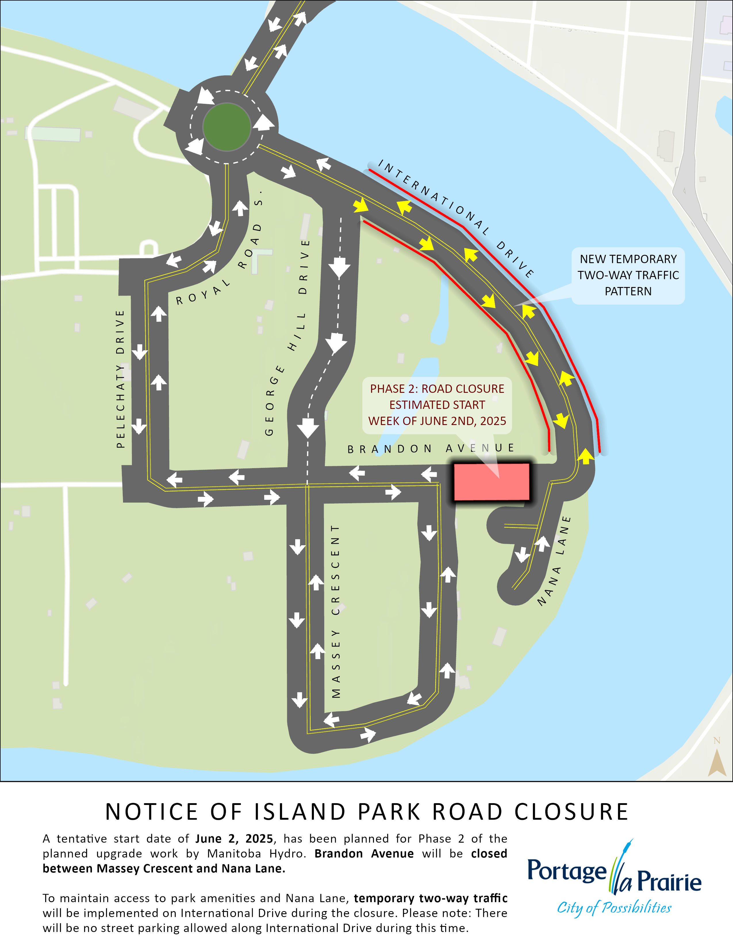 Temporary road changes planned for Island infrastructure project ...