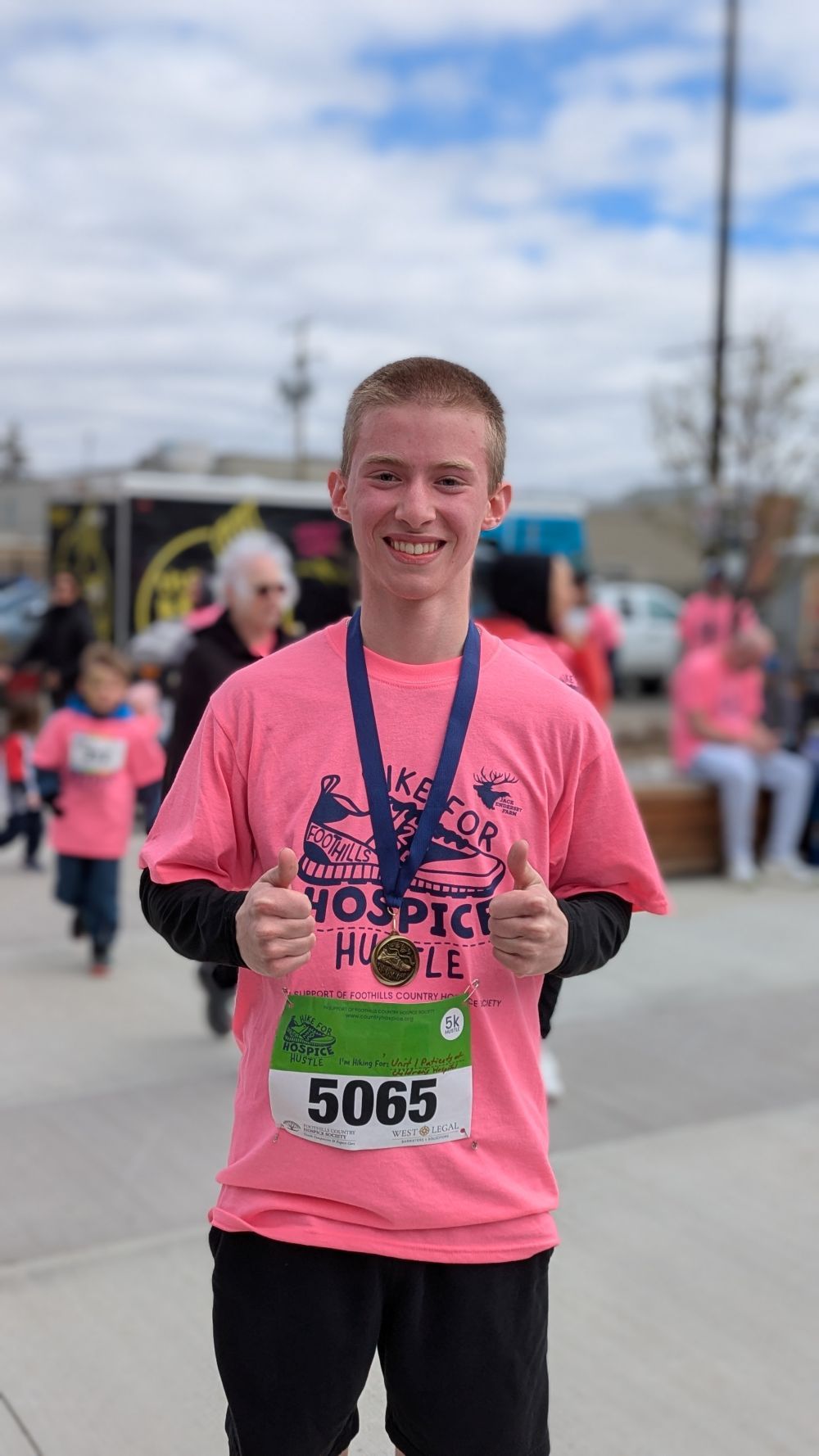Okotoks student sets personal best in race after cancer recovery ...