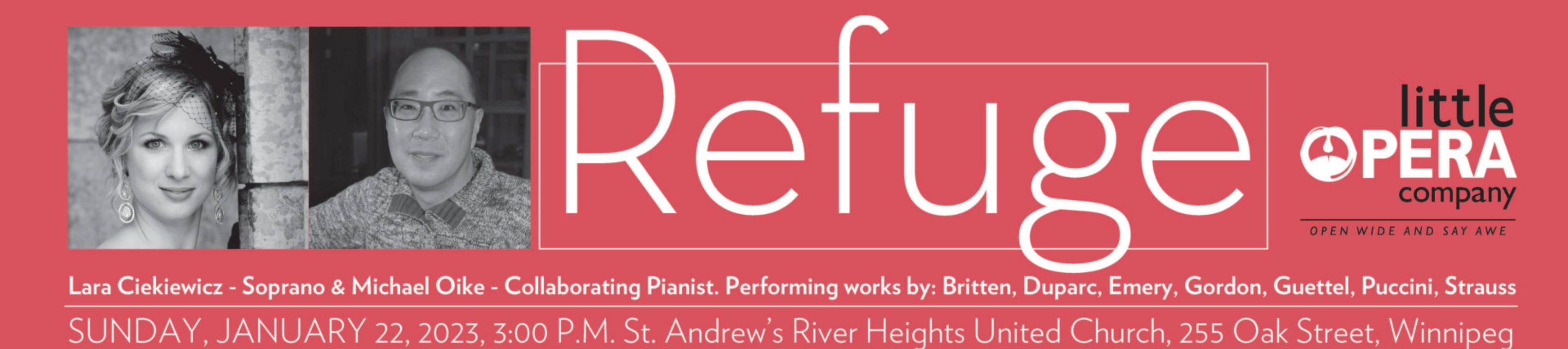 An afternoon of art song with Lara Ciekiewicz and Michael Oike ...