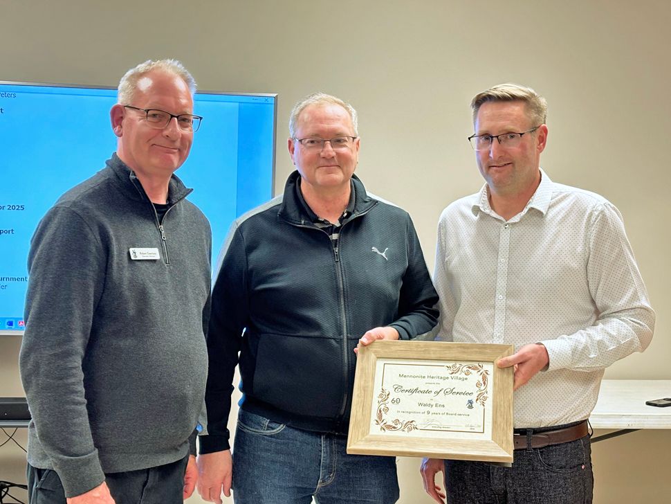 Mennonite Heritage Village report positive financial outlook and growth ...