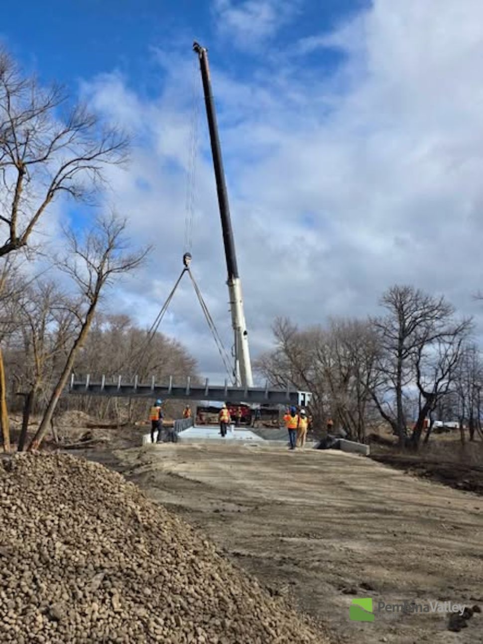 McEachern Bridge replacement closing in on completion - PortageOnline ...