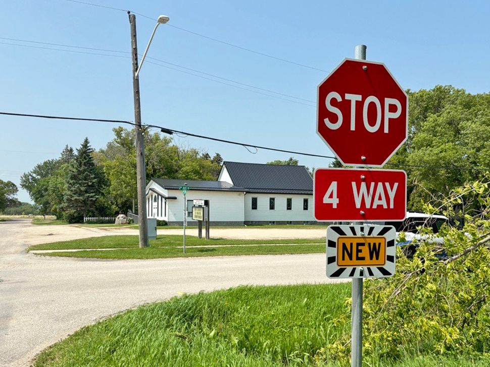 Niverville's two new 4-way stop intersections means safety for ...