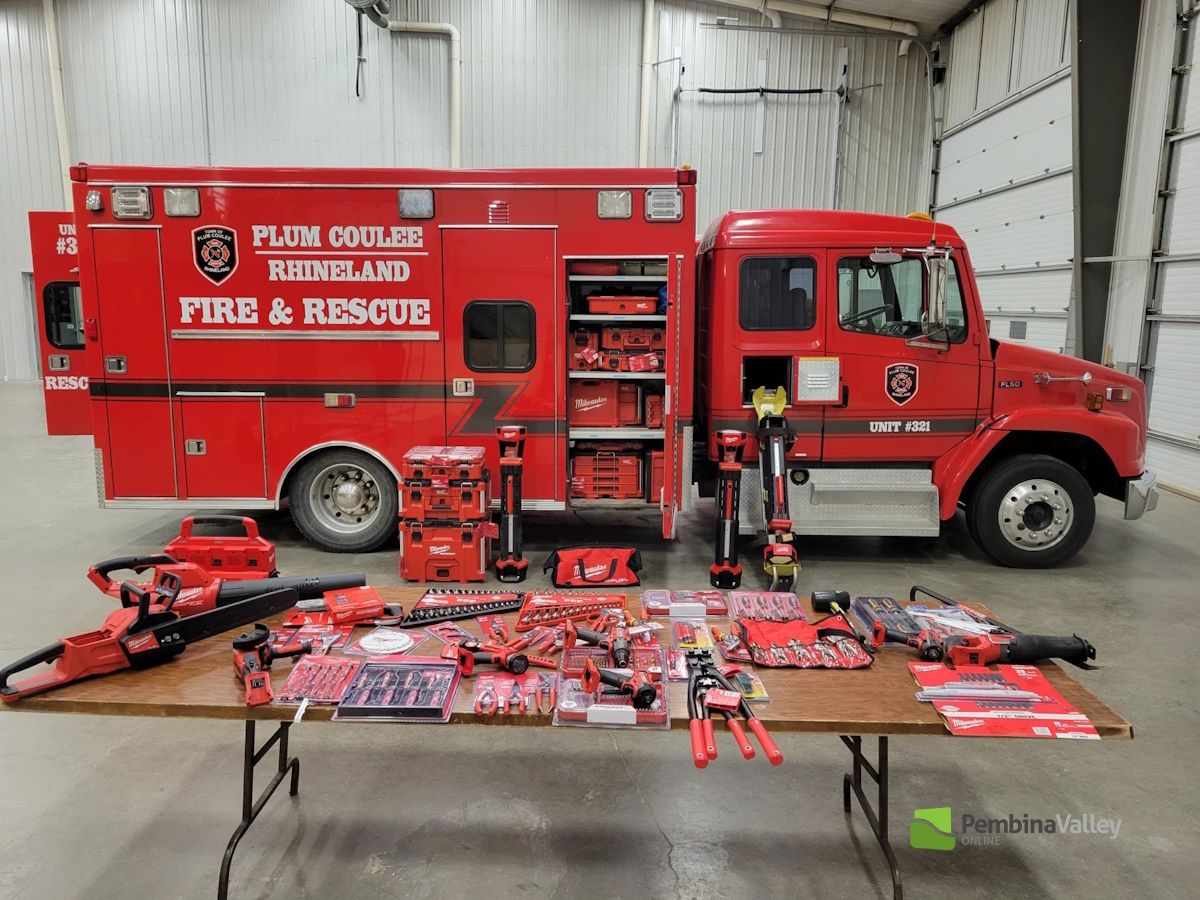 Plum Coulee fire dept. gets new arsenal of power tools thanks to local ...