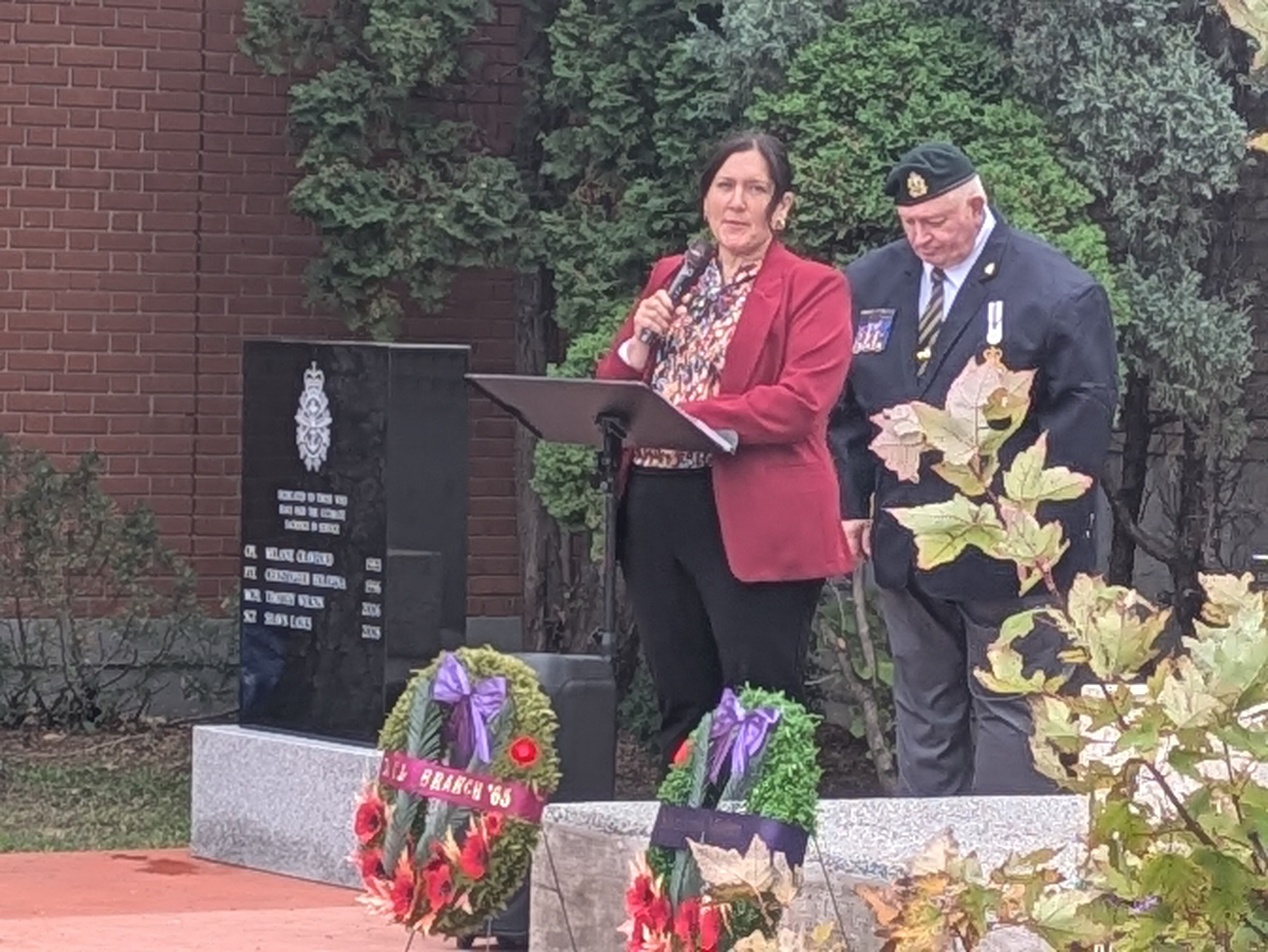 Cenotaph expansion honours Portage soldiers and RCMP - PortageOnline ...