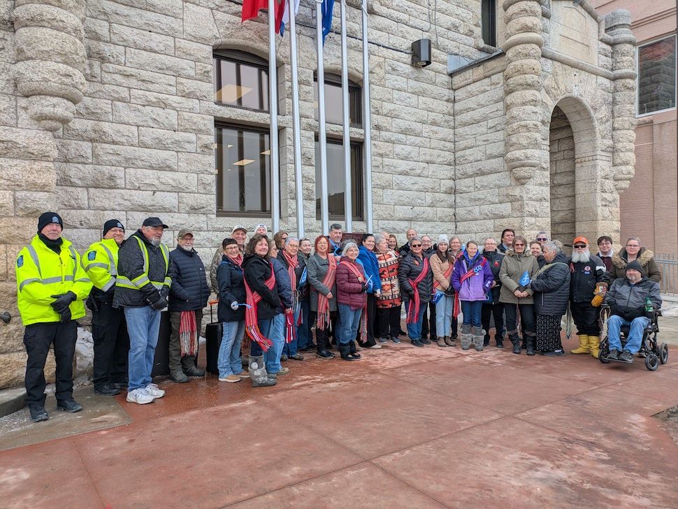 Métis flag raised in Portage ahead of Louis Riel Day celebrations ...