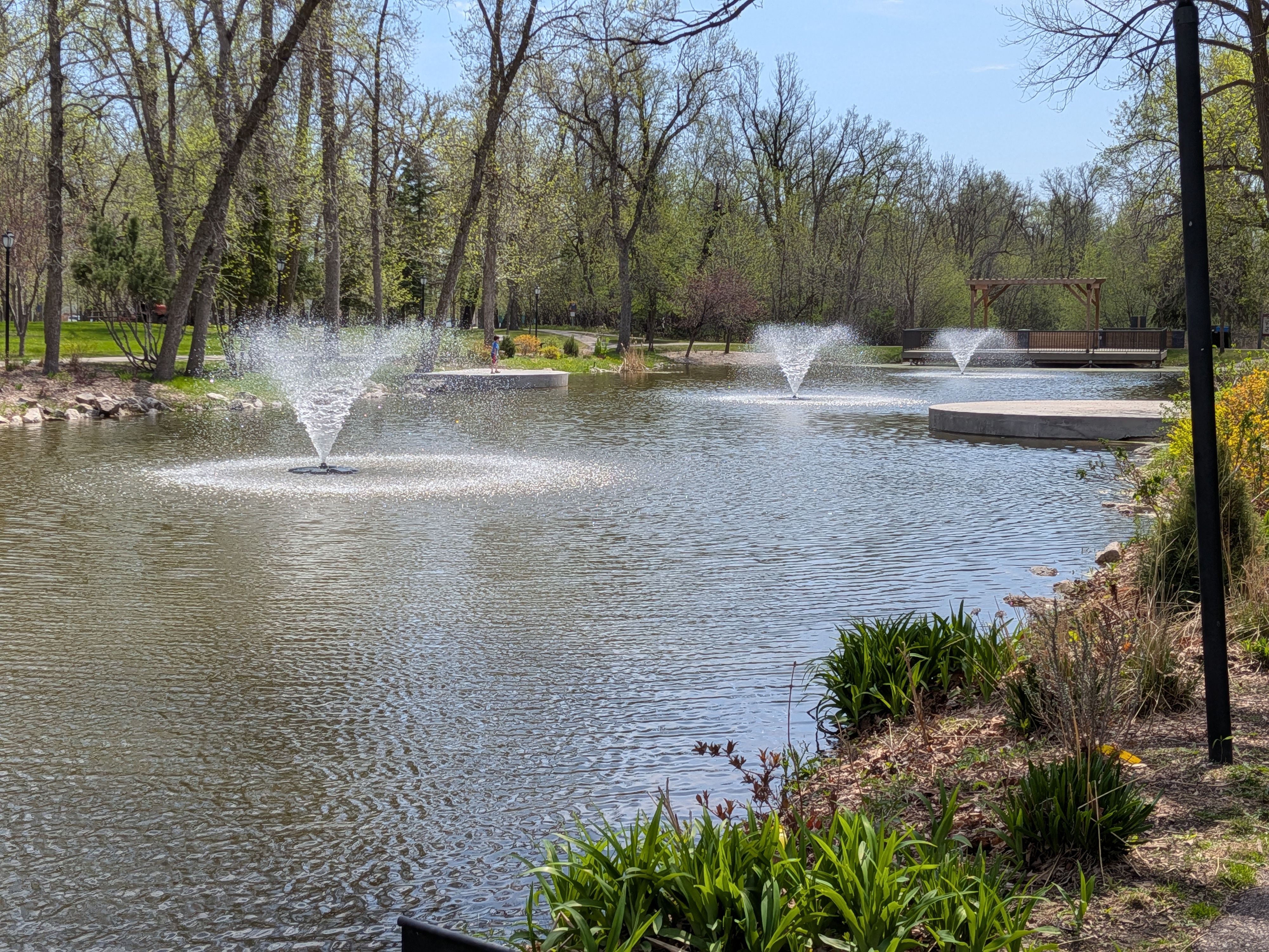Community effort continues to grow at Portage’s Rotary Duck Pond ...