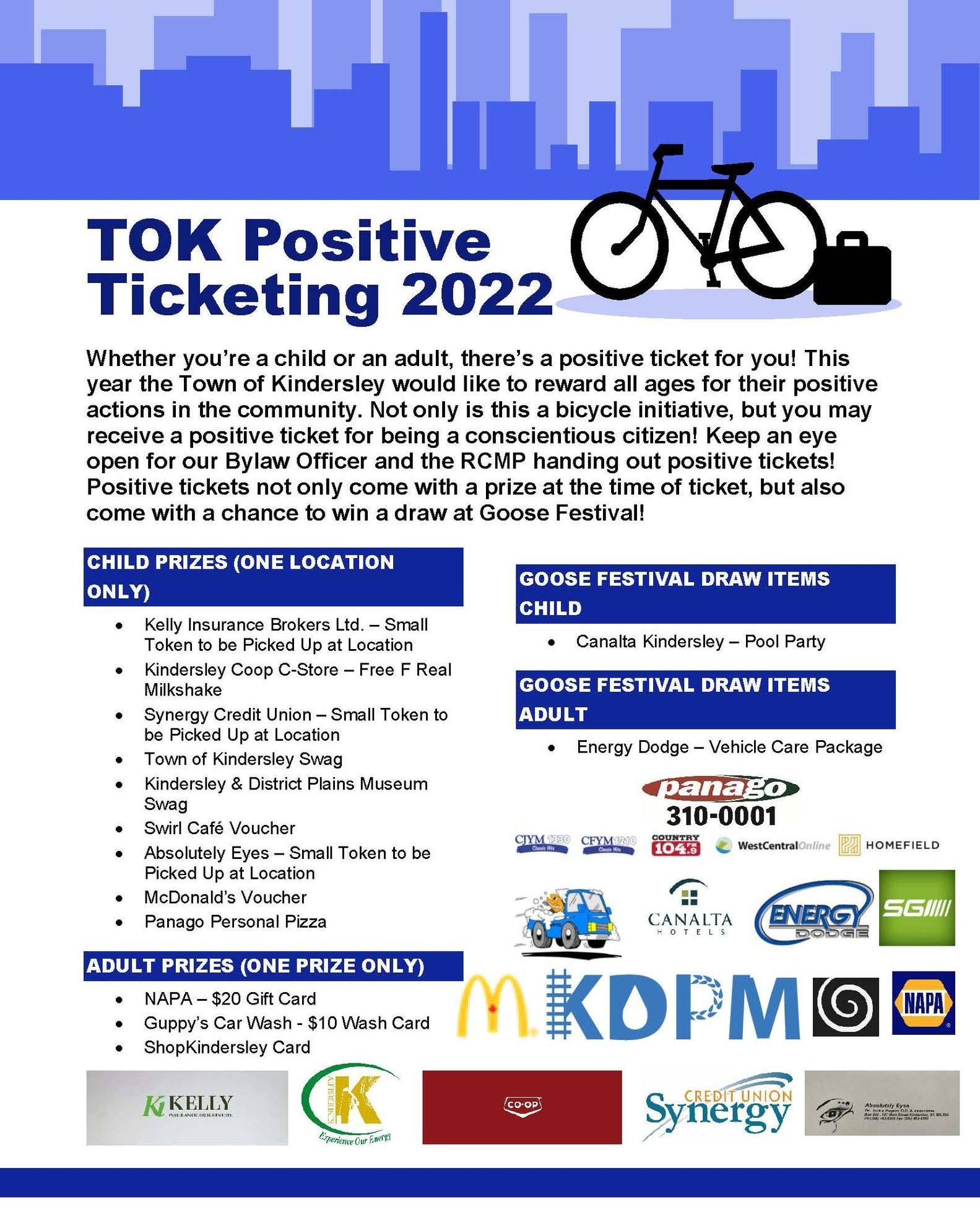 Positive Ticketing campaign returning to Kindersley - WestCentralOnline ...