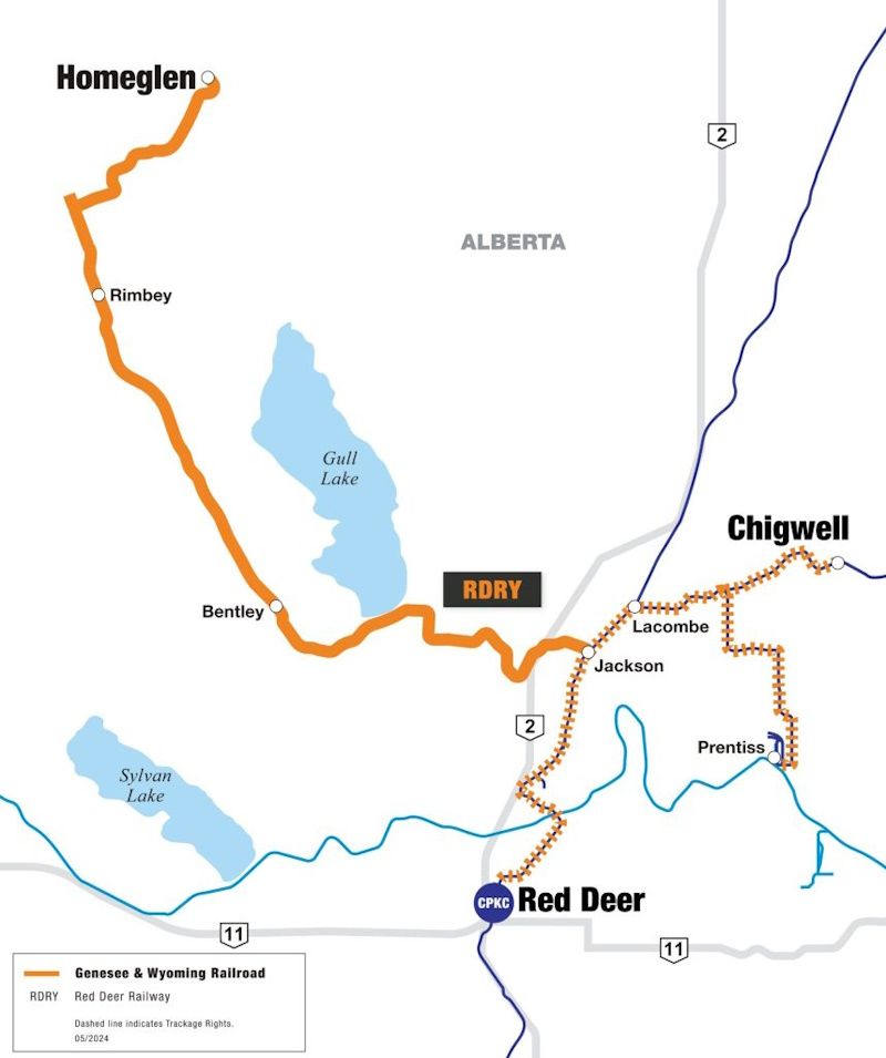 New railroad launched in Central Alberta - CentralAlbertaOnline.com ...