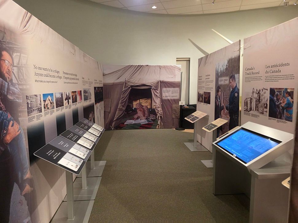 The Refuge Canada Tent sets up at the Swift Current Museum ...