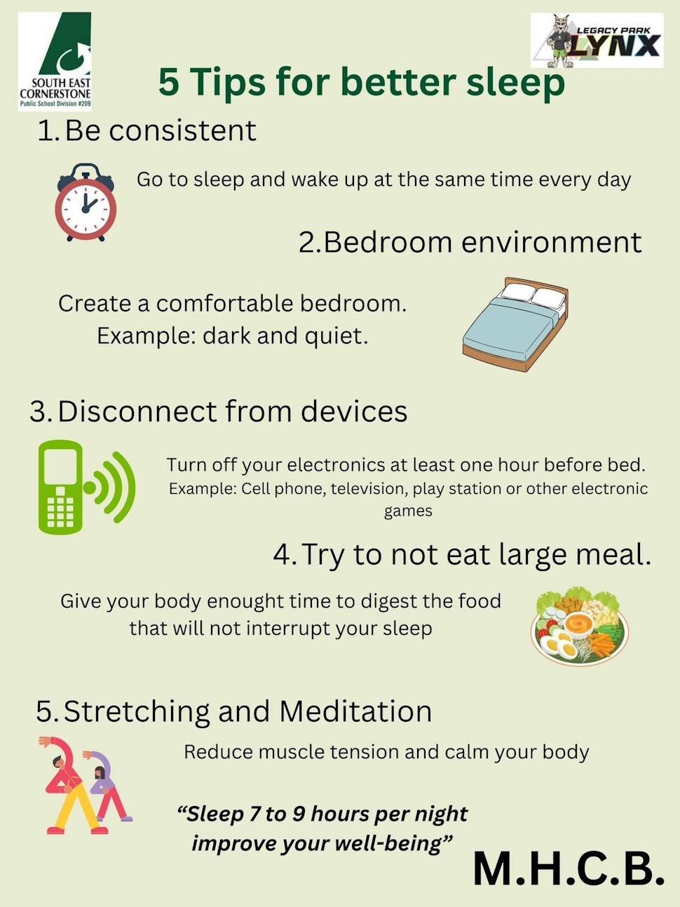 Sleep well? Tips from SECPSD on getting the most of your Zs ...