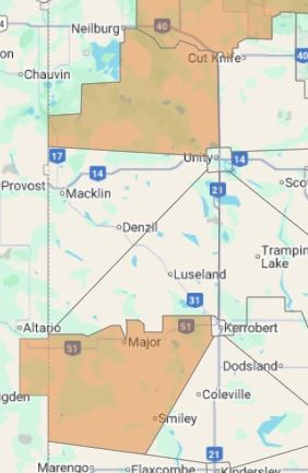 SaskPower updates Wednesday outage in Smiley; outage coming west of Cut ...